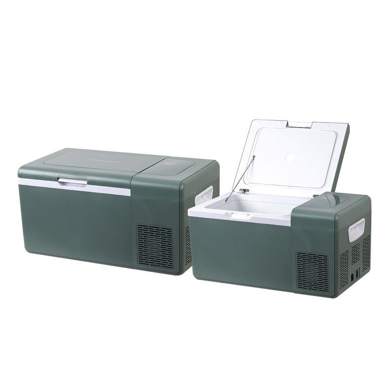 12V 25L Mini Office Fridge Compact Design with Inverter Compressor and ...