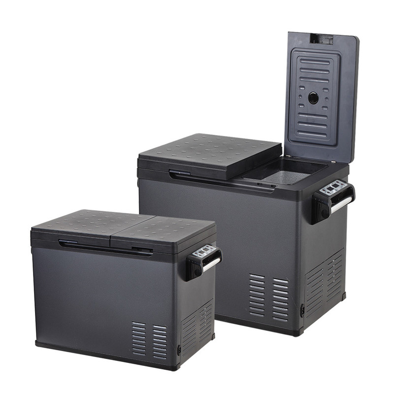 Rechargeable Compressor Camping Fridge 50L Car DC Solar Refrigerator ...